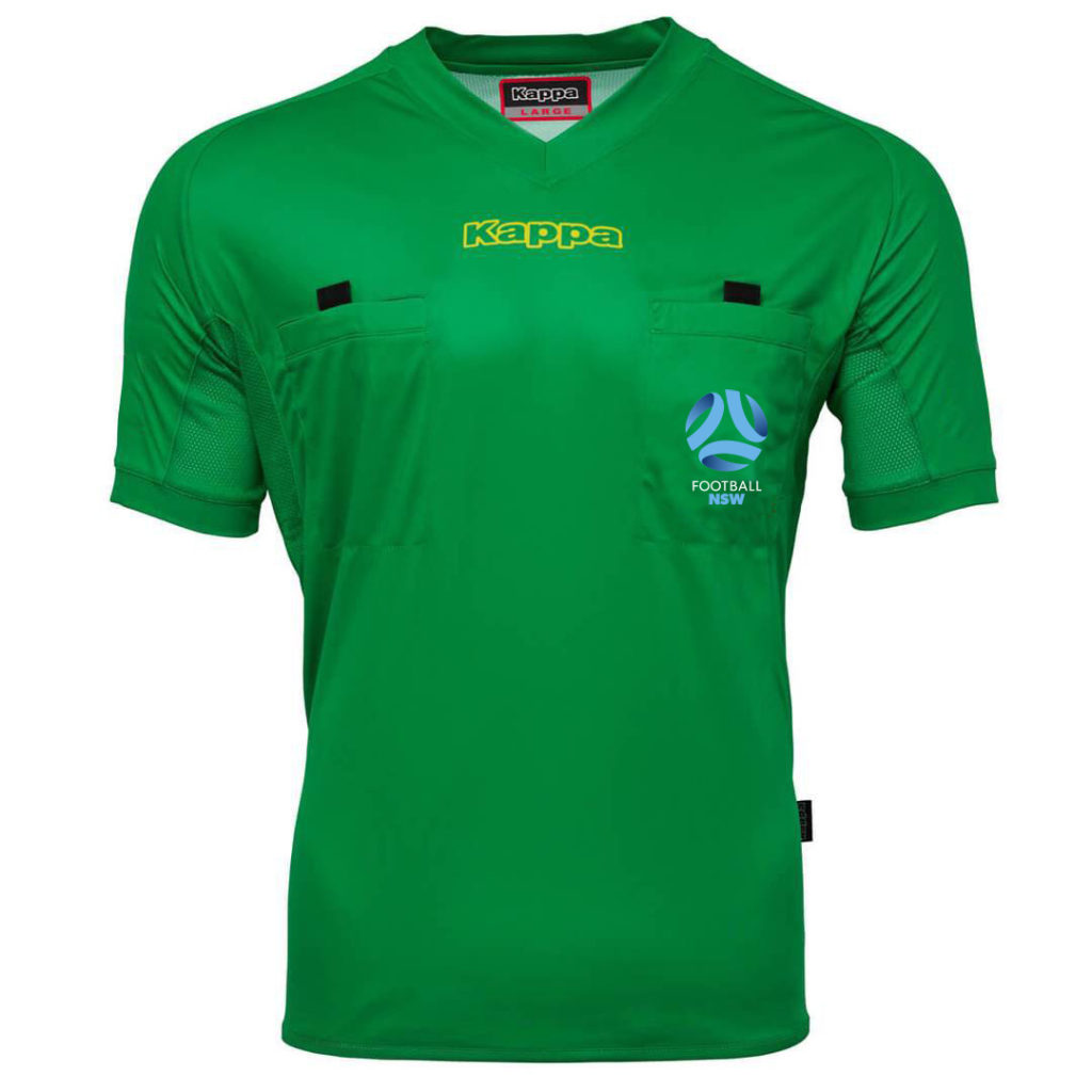 Kappa NSW Referee Shirt - Green - The Football Corner